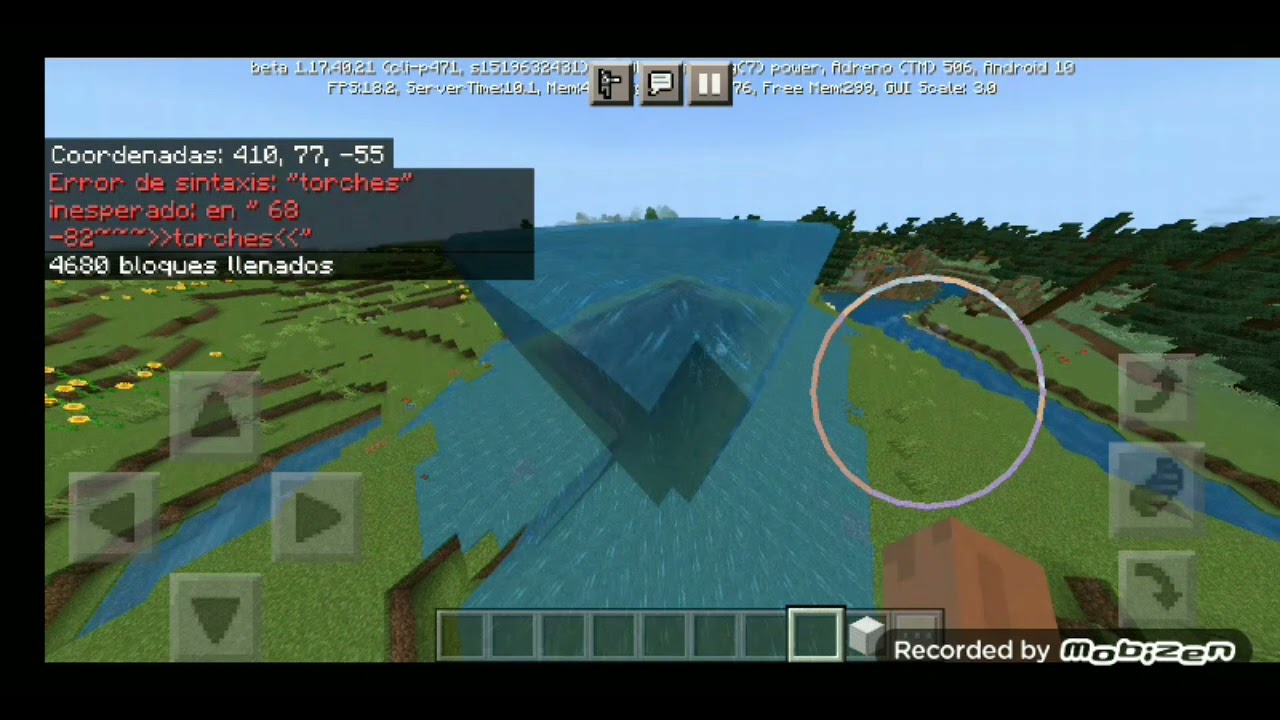 Como usar el comando /fill en Minecraft bedrock/Java Pe - YouTube