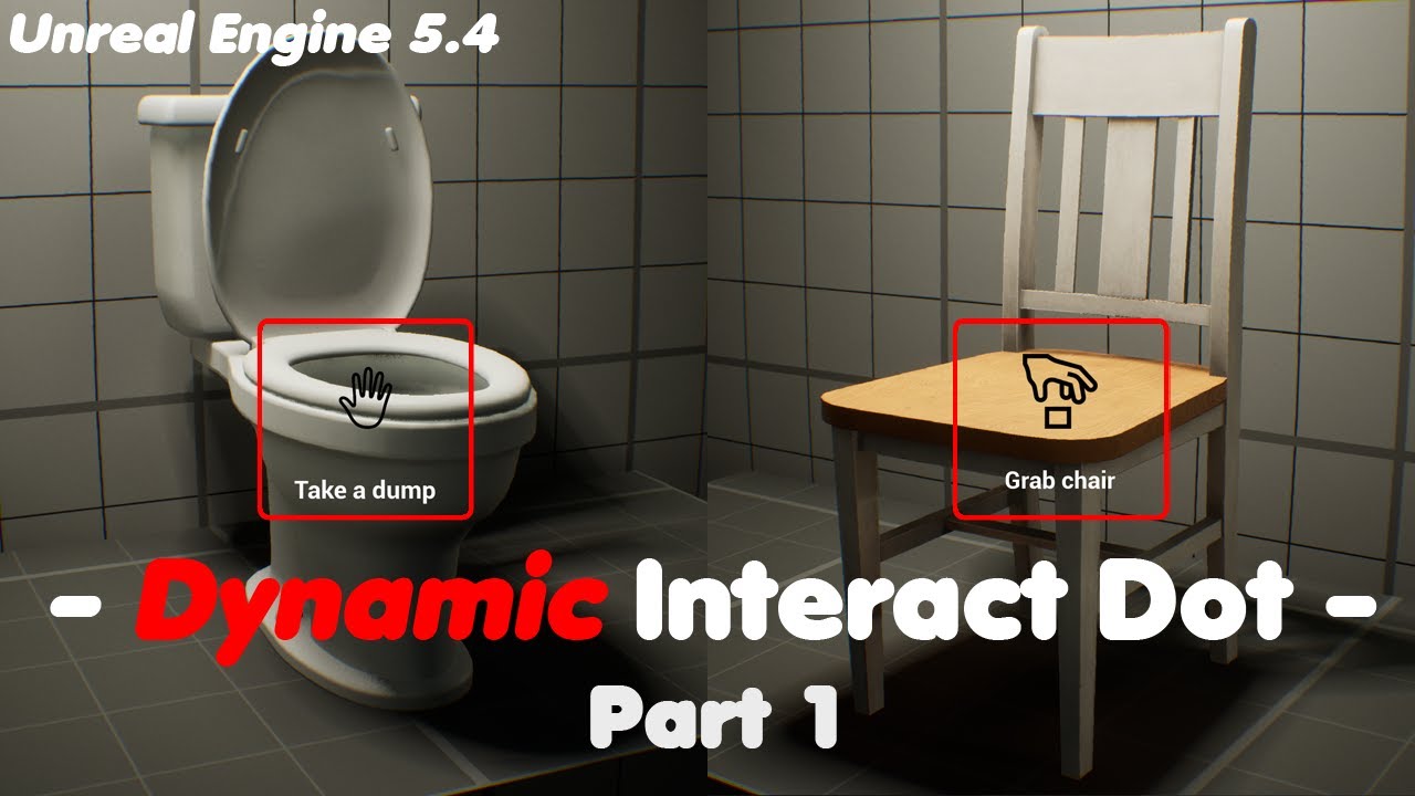 Horror Game Series 2: Dynamic Interact Dot for Unreal Engine 5 (Part 1 ...