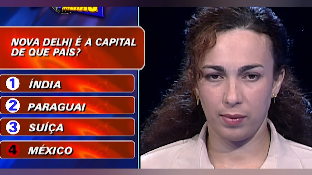 Show do Milhão (1999) | Participante MEIRE na 1ª Temporada | Silvio ...