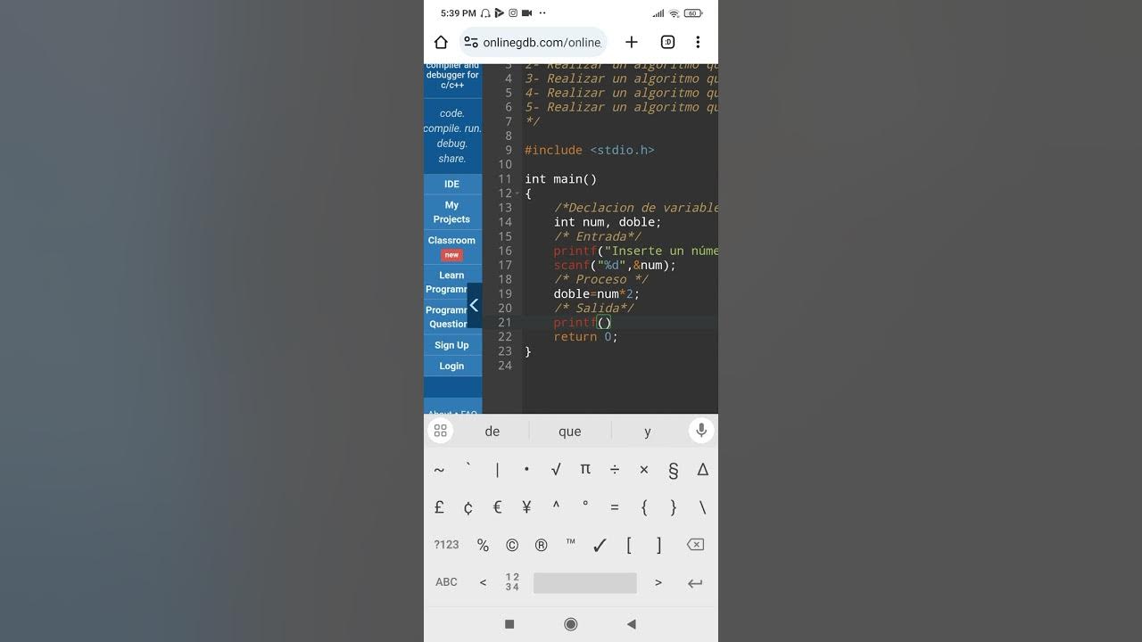 Programando en C - Lección 2 - YouTube