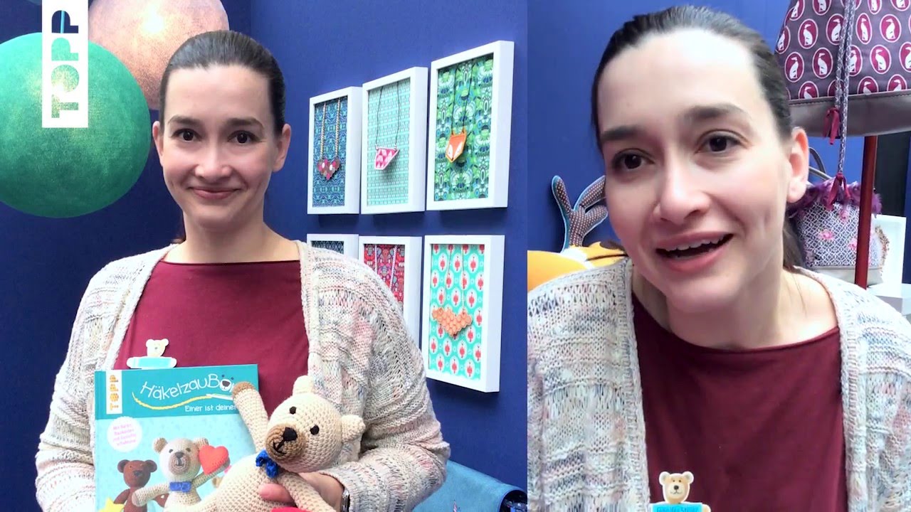 Interview mit JENNIFER STILLER zum Buch „HÄKELZAUBÄR“ auf der H&H 2016 ...