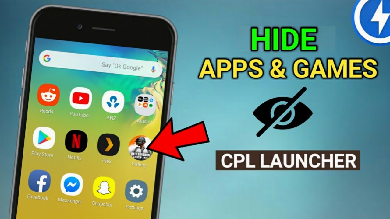 How to hide Apps in CPL Launcher | CPL Launcher Mai Apps Ko hide Kaise ...
