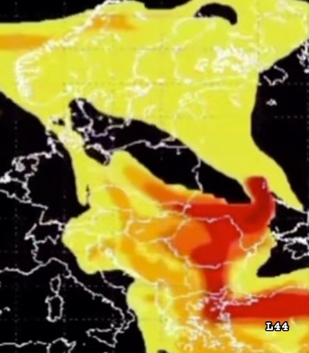 CHERNOBYL RADIOACTIVE CLOUD MOVEMENT Over EUROPE - YouTube