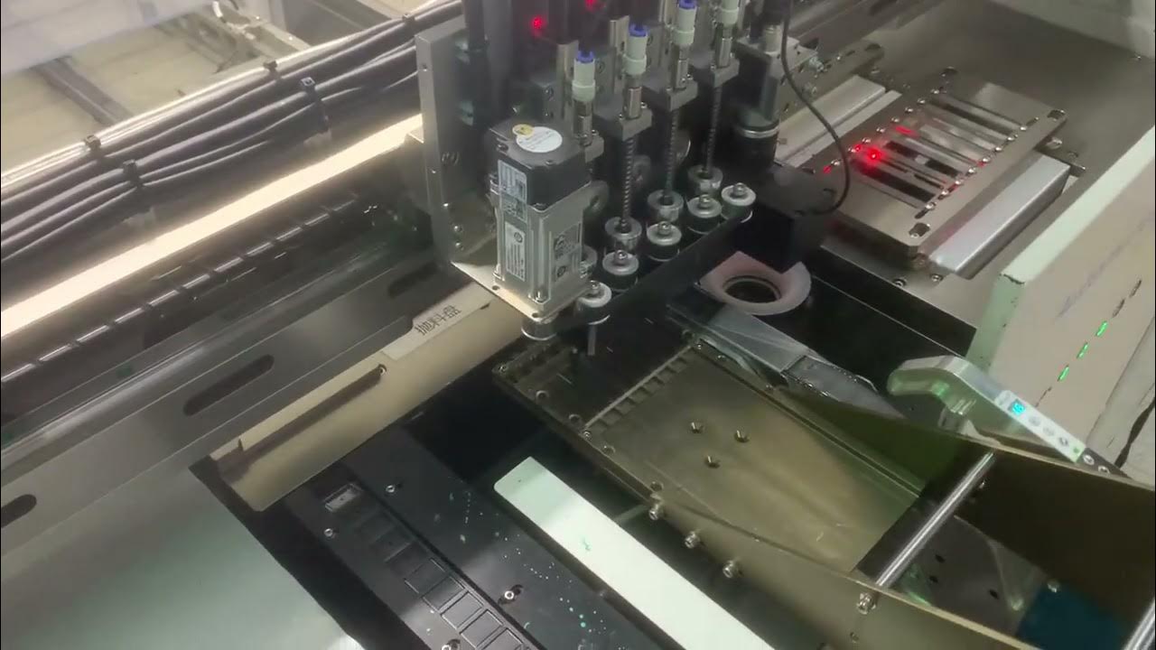 Automatic IC programming machine, automatic program download. - YouTube