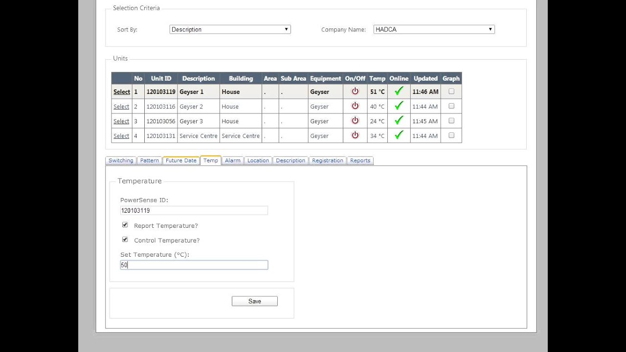 PowerSense Software Demo - YouTube