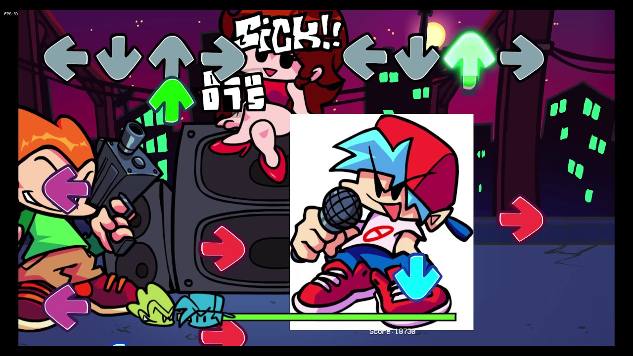 FNF WIP mod! ~Made with paint~ - YouTube