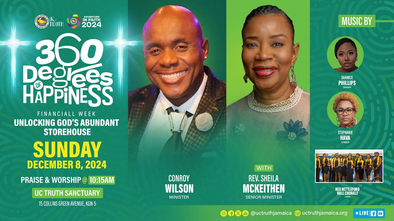 Unlocking God's Abundant Storehouse Rev Conroy B Wilson - YouTube