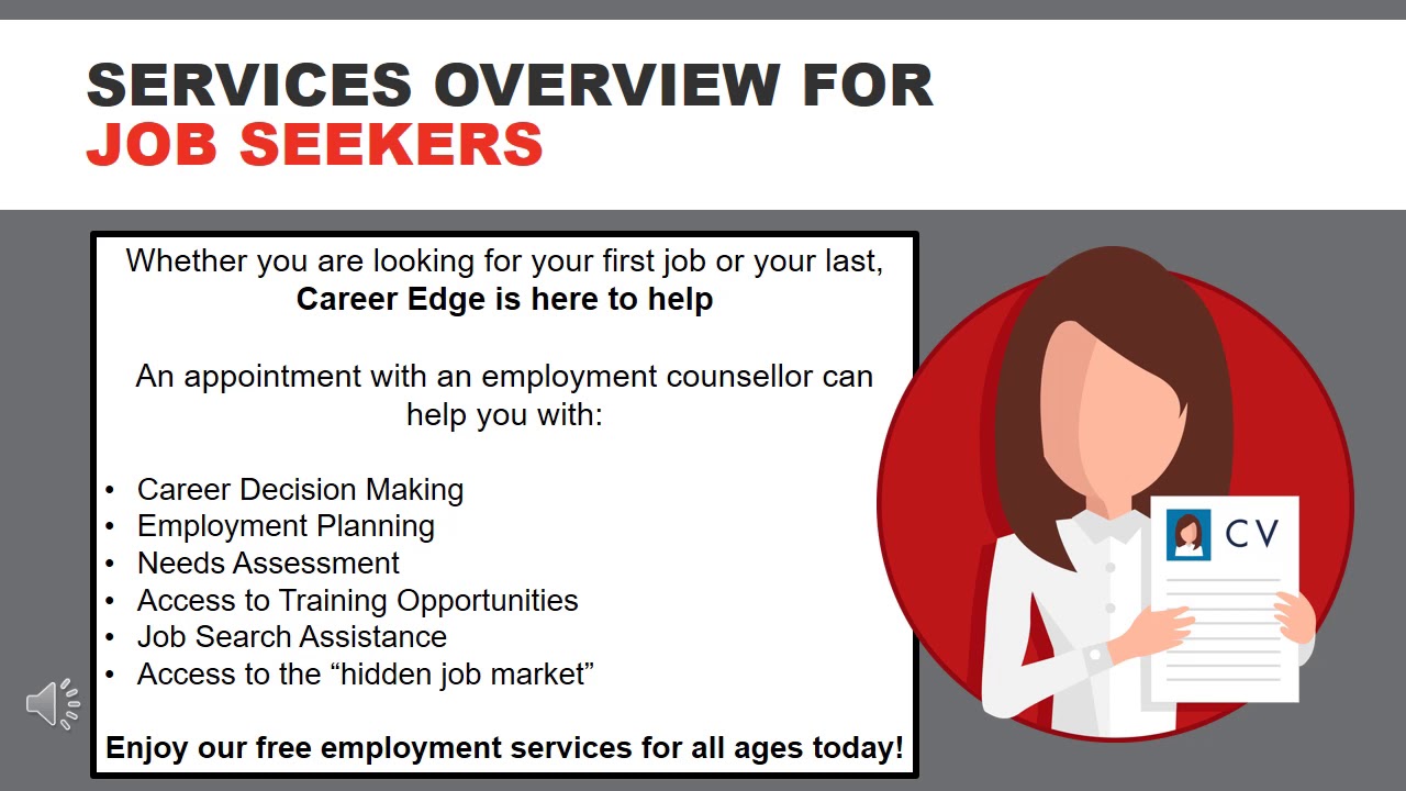 Overview of Career Edge Services - YouTube