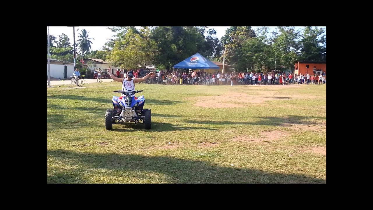 ATV STUNTS HONDURAS - YouTube