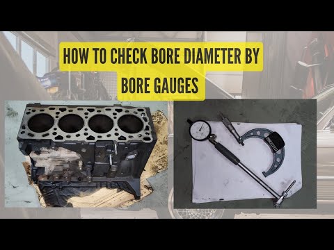 HOW TO CHECK BORE DIAMETER BY BORE GAUGES #gauges - YouTube