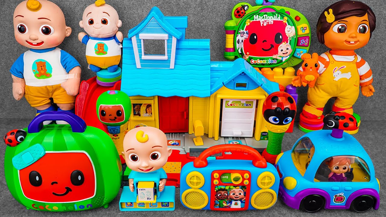 158 Minutes COCOMELON Collection Unboxing - Satisfying Unboxing ...