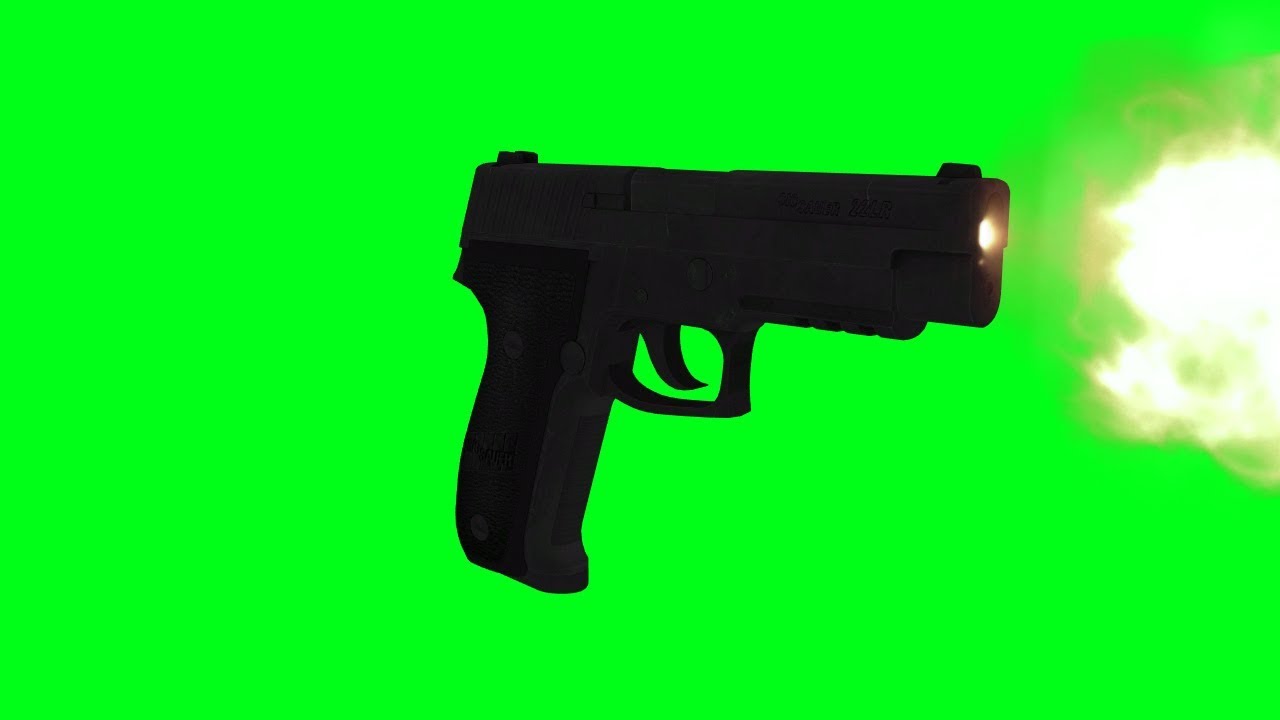 GUN SHOT GREEN SCREEN 4K 1080P FREE ROYAL ANIMATED MOTION VIDEO STOCK ...