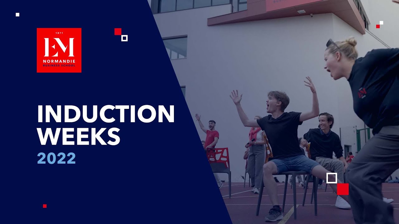 Induction weeks 2022 at EM Normandie Business School - YouTube