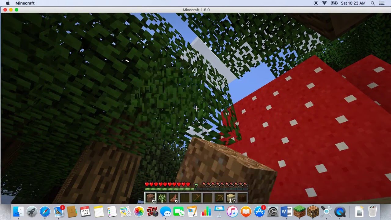 Minecraft- Underground mushroom survival house - YouTube