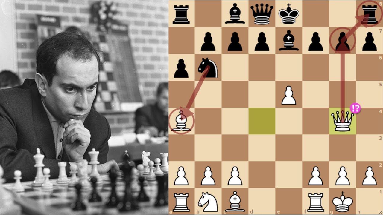 Tal BEATS his opponent with MAGIC and TECHNIQUE || Best Chess Games of ...