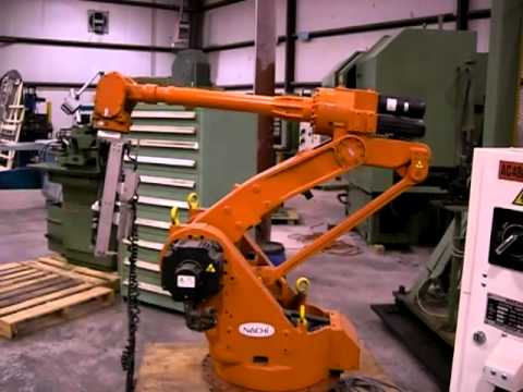 Nachi SC50F Robot with AW control - YouTube