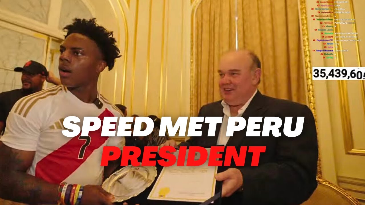 IShowSpeed Becomes an Ambassador in Peru | Epic Stream Moments - YouTube