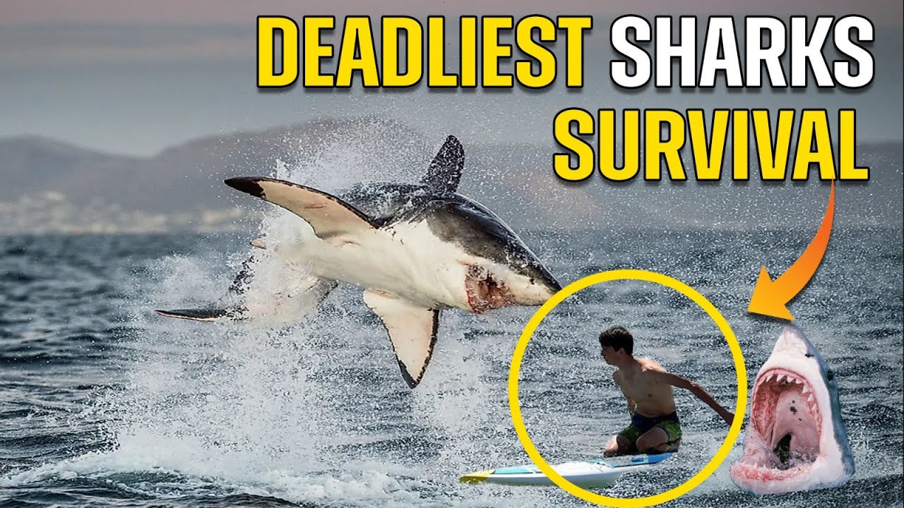 😱 REAL-LIFE JAWS: 7 TERRIFYING SHARK ATTACKS CAUGHT | SURVIVOR TALES🏊 ...