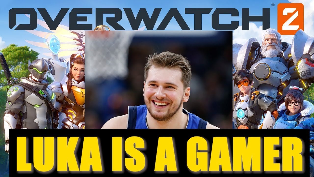 Streamer Gets in Overwatch Game with Luka Doncic - YouTube