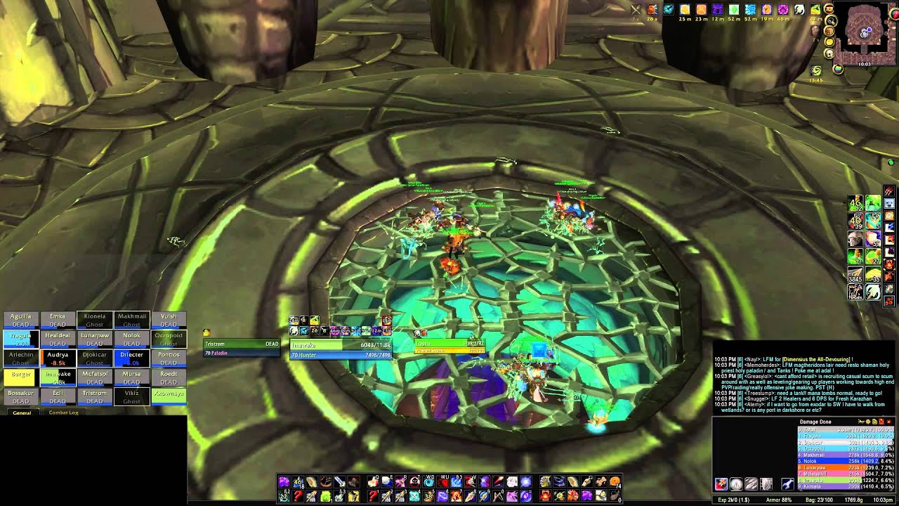 BT progress raid Illidan TBC - YouTube