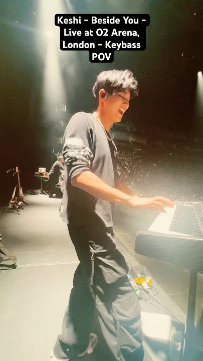 “Beside You” by Keshi, Live at O2 Arena, London, to 20k People! #keshi #livemusic #concert #bass ...