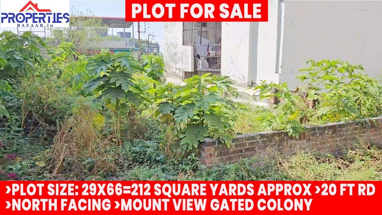 🔥212 Gaj Plot For Sale in Mount View Gated Colony Sahastradhara Road ...