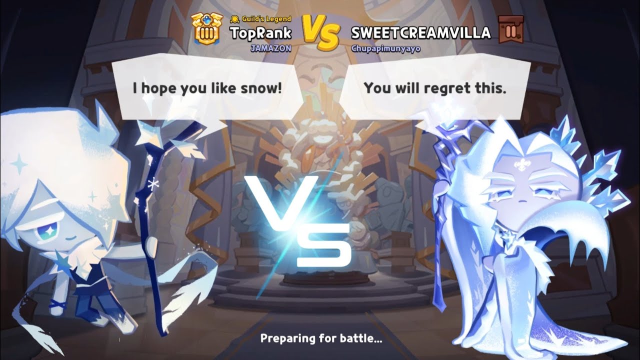 Sherbet Cookie vs Frost Queen - YouTube