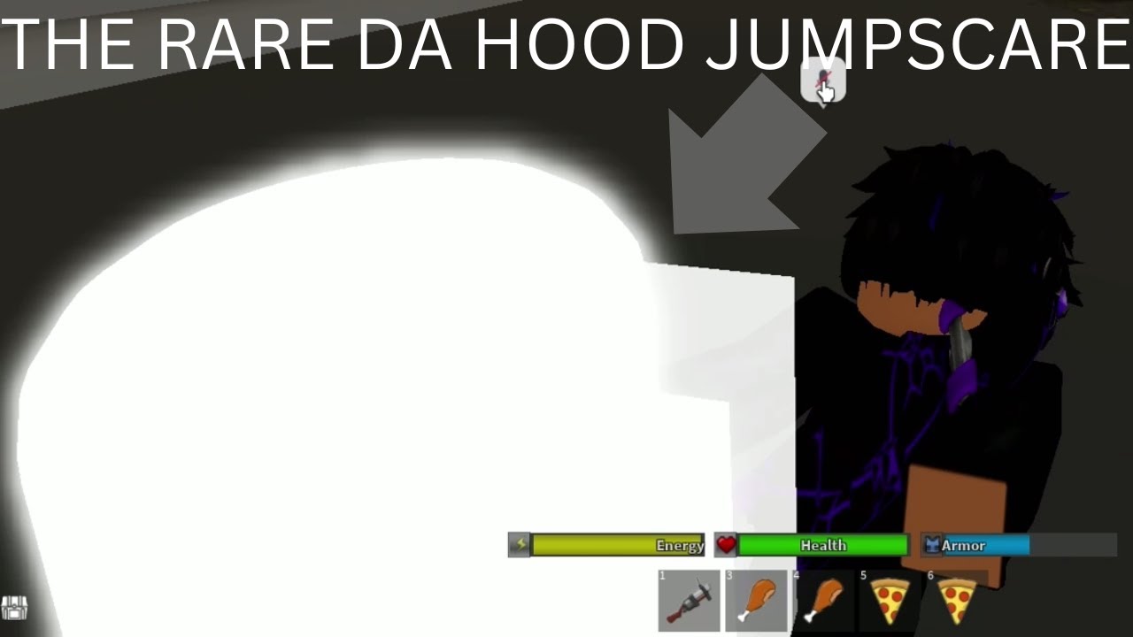 The Time I Experienced the Rare Da Hood jump scare while recording ...
