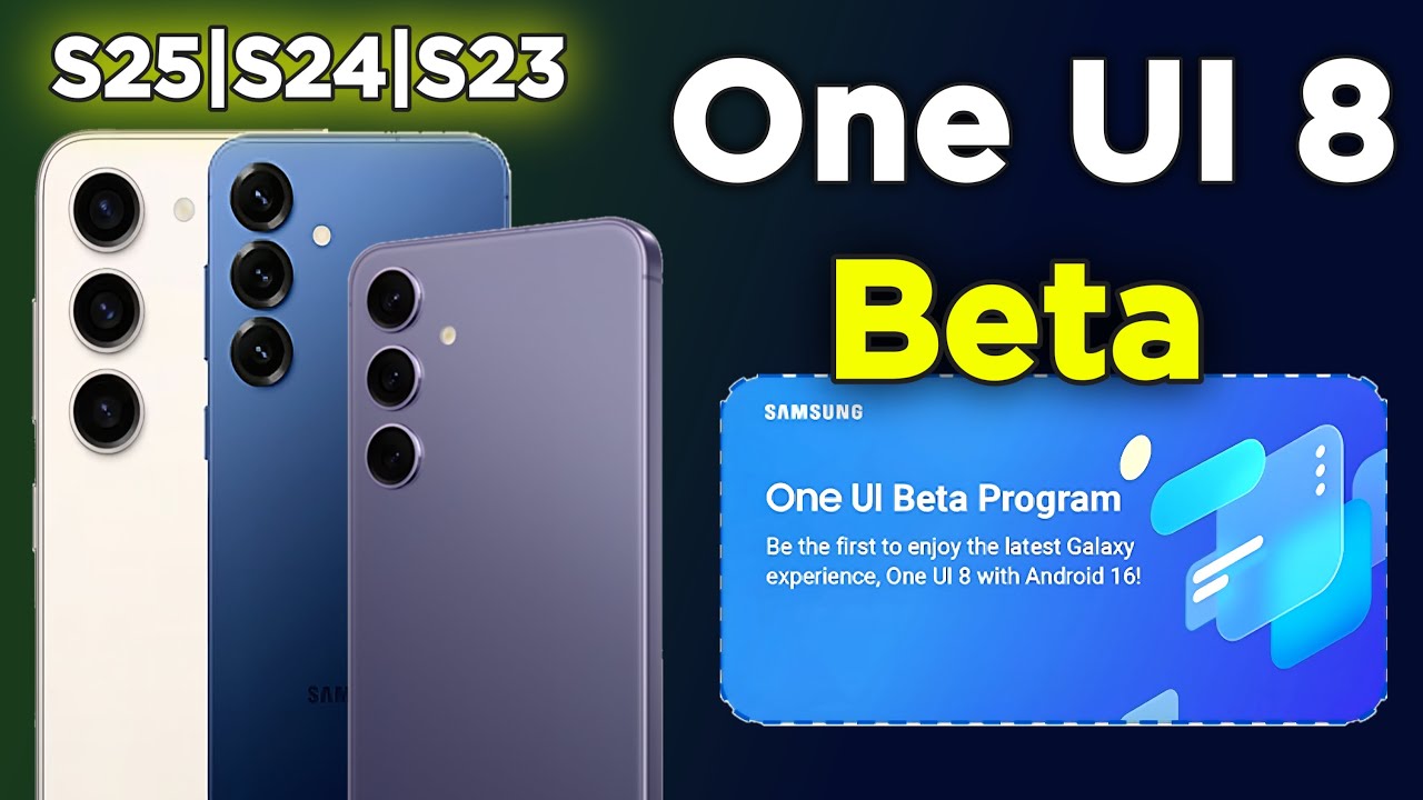 One UI 8 Beta is Here Soon! New Samsung Members Banner for S23, S24 ...