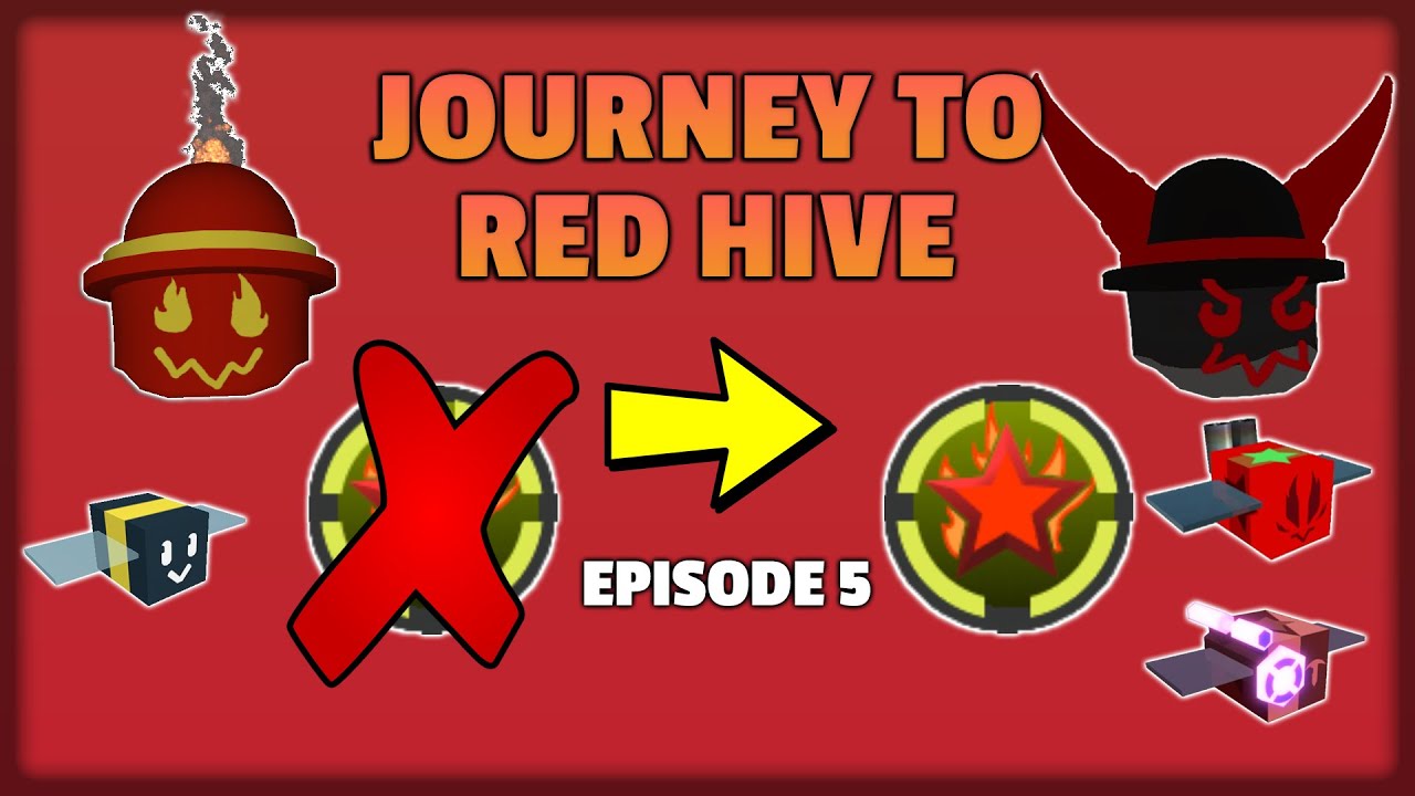 Journey To Red Hive #5 Finishing All Spirit Bear Quests and Getting Petal Belt | Bee Swarm ...