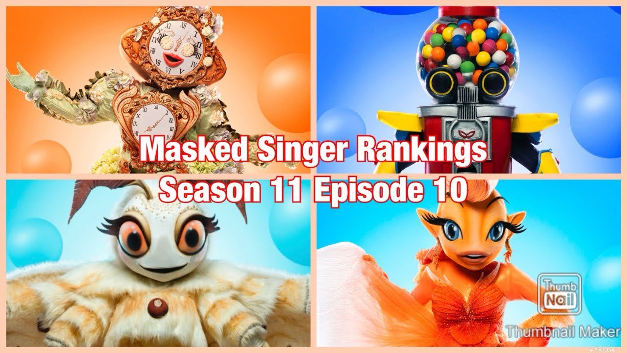 Performance Rankings | Masked Singer | SEASON 11 Episode 10 - YouTube
