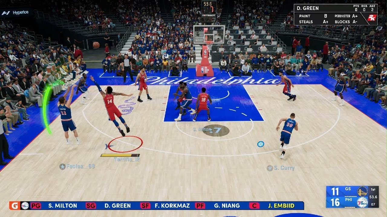 Classic Game! WARRIORS vs SIXERS! - YouTube