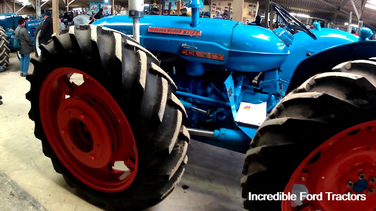 1961 Fordson County Super Major Super Four AWD 3.6 Litre 4-Cyl Diesel ...