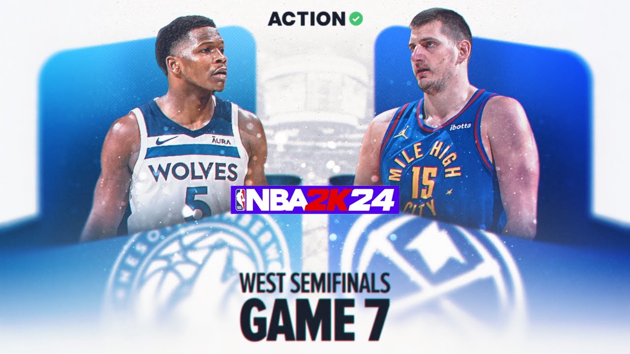 Nuggets Vs Timberwolves Playoff Mode Game 7 NBA 2K24 PS4 - YouTube