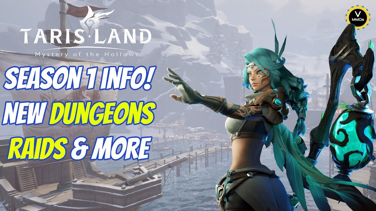 Tarisland season 1 info - New dungeons, raids & more - YouTube