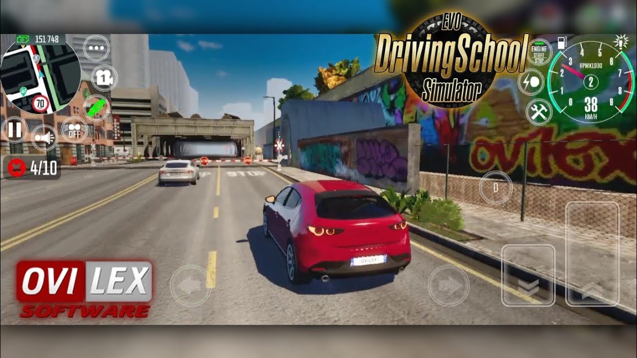 Driving School Sim Evo - Mazda 3 Hatchback Career Mode Gameplay ...