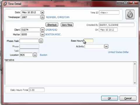 CMS Time Entry - YouTube