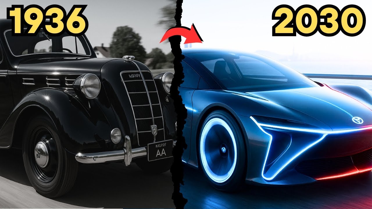 Evolution of Toyota Cars (1936–2030) | From Toyota AA to Vision X ...