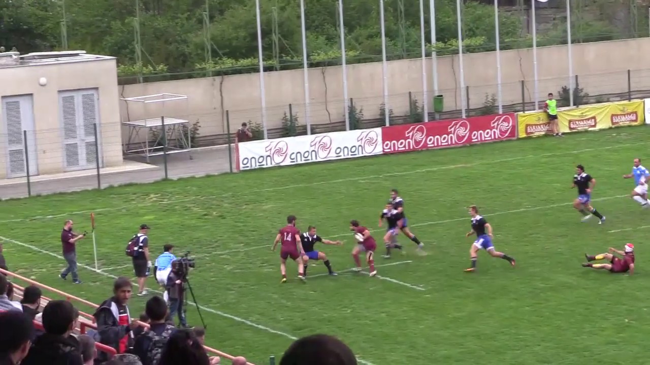 Luka Yurin , Georgia -20 vs Western Province (Game 1) - YouTube