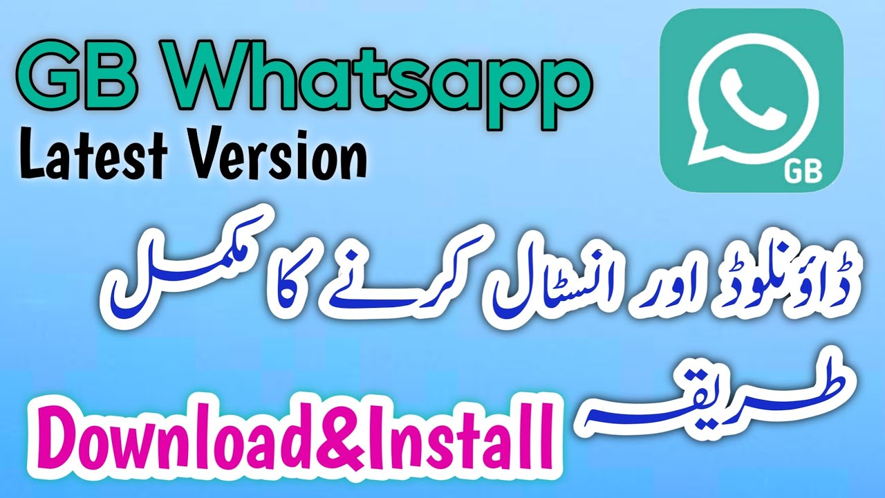 How to download and install gbwhatsapp pro latest version for android ...