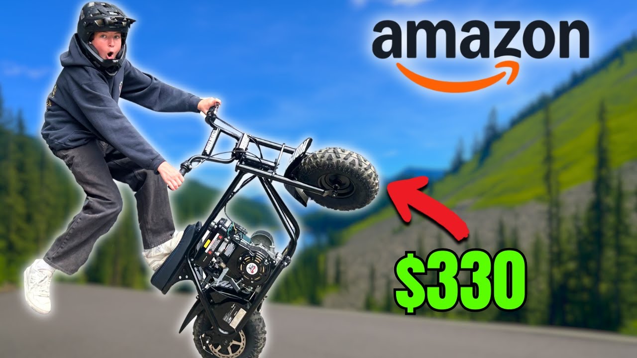 I Bought The CHEAPEST Mini Bike On AMAZON | PNW Mini Bike Exploration ...