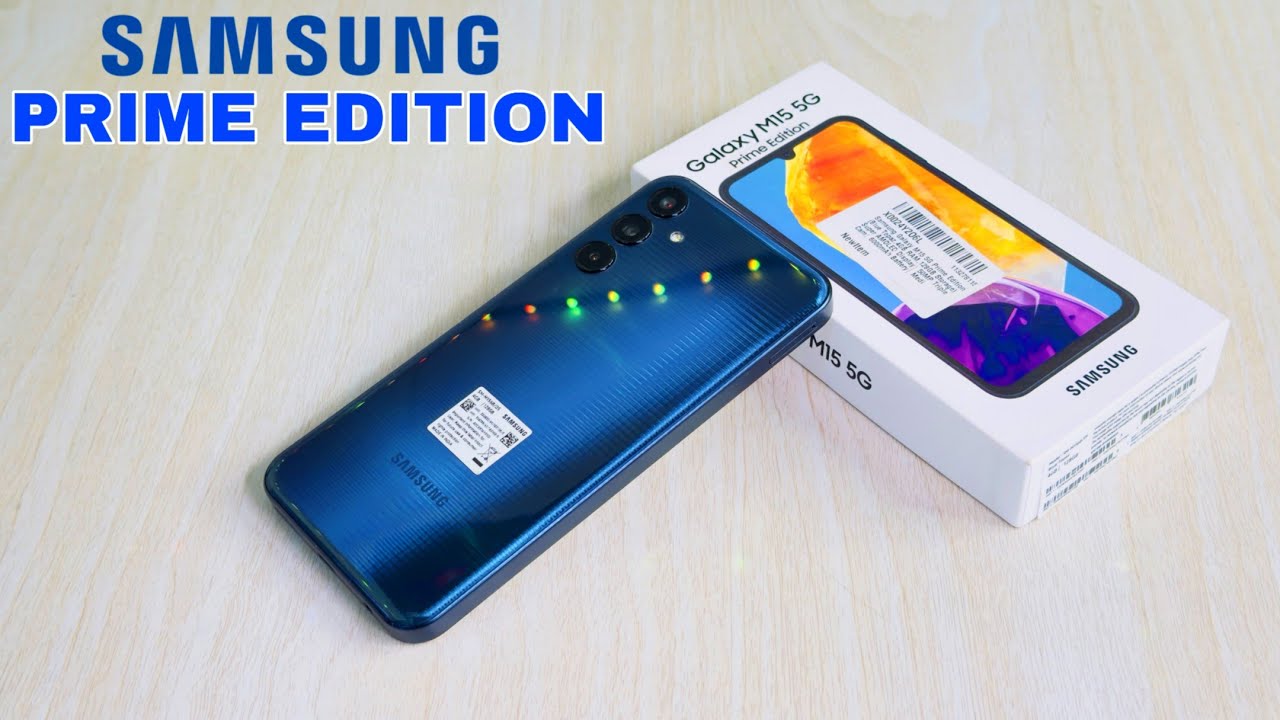 Samsung Galaxy M15 Prime Edition Unboxing - YouTube