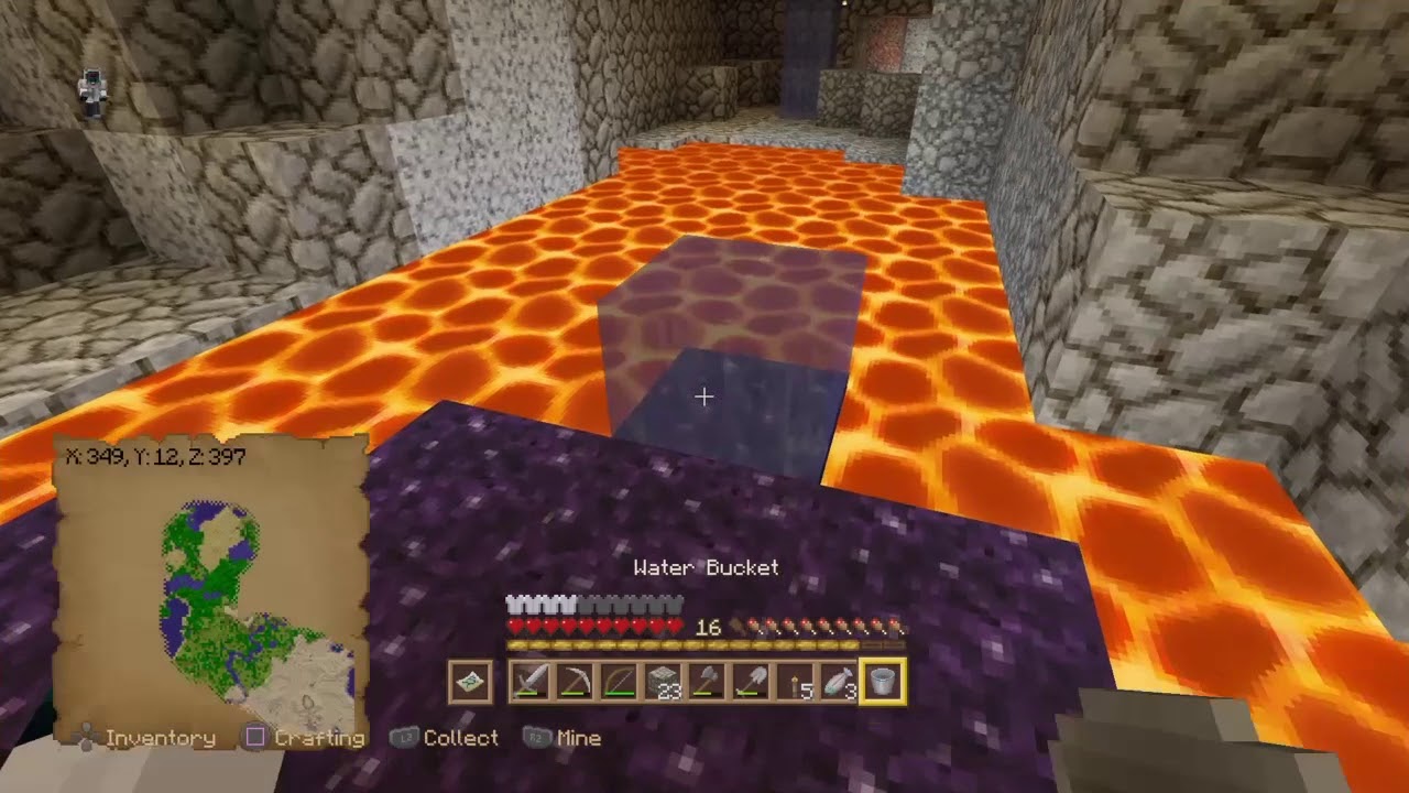 Minecraft Lets play Ep:3|Semi-Auto Farm And DIAMONDS - YouTube