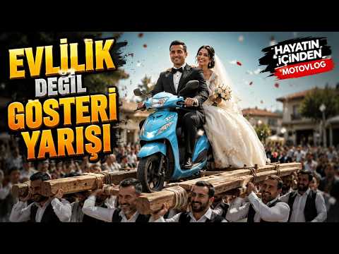 Evlilik Değil, Gösteri Yarışı… | Yol Üstü Hayat motovlog