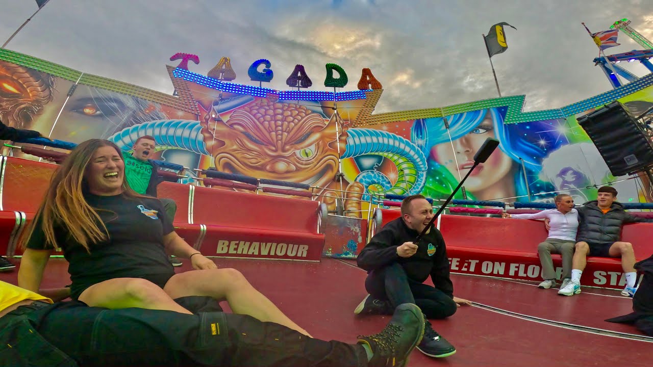 Odeon Tagada (Keith Turner) On Ride The Hoppings Newcastle 2024 - YouTube