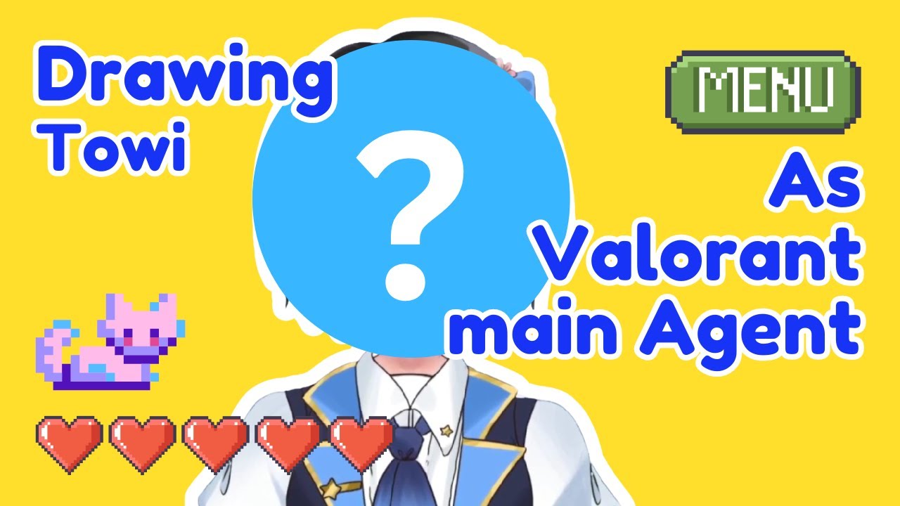 【#TowiTalk】I DRAW MYSELF AS MY VALORANT MAIN AGENT! - YouTube