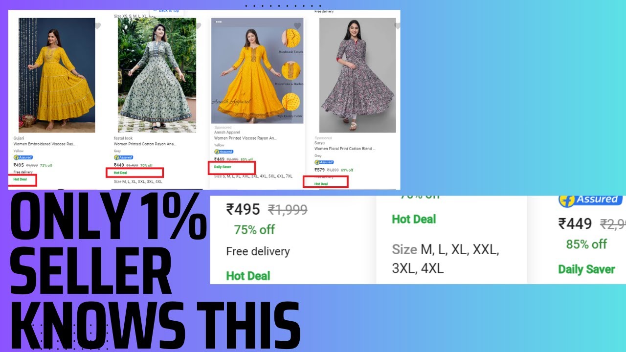 How to Put Daily Saver Hot Deal Lowest Price in year Tag on Flipkart ...