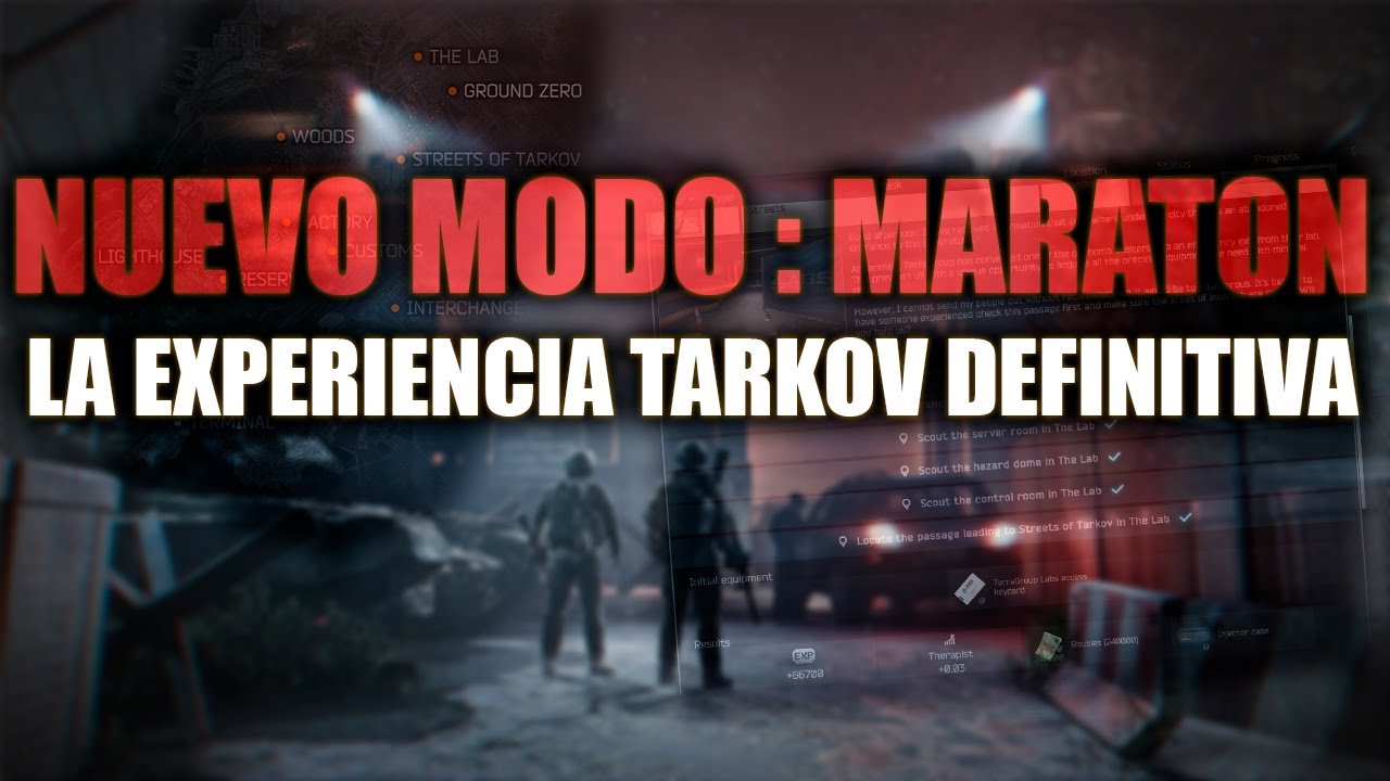 NUEVO MODO DE JUEGO EN ESCAPE FROM TARKOV : MARATON - TODO LO QUE DEBES ...