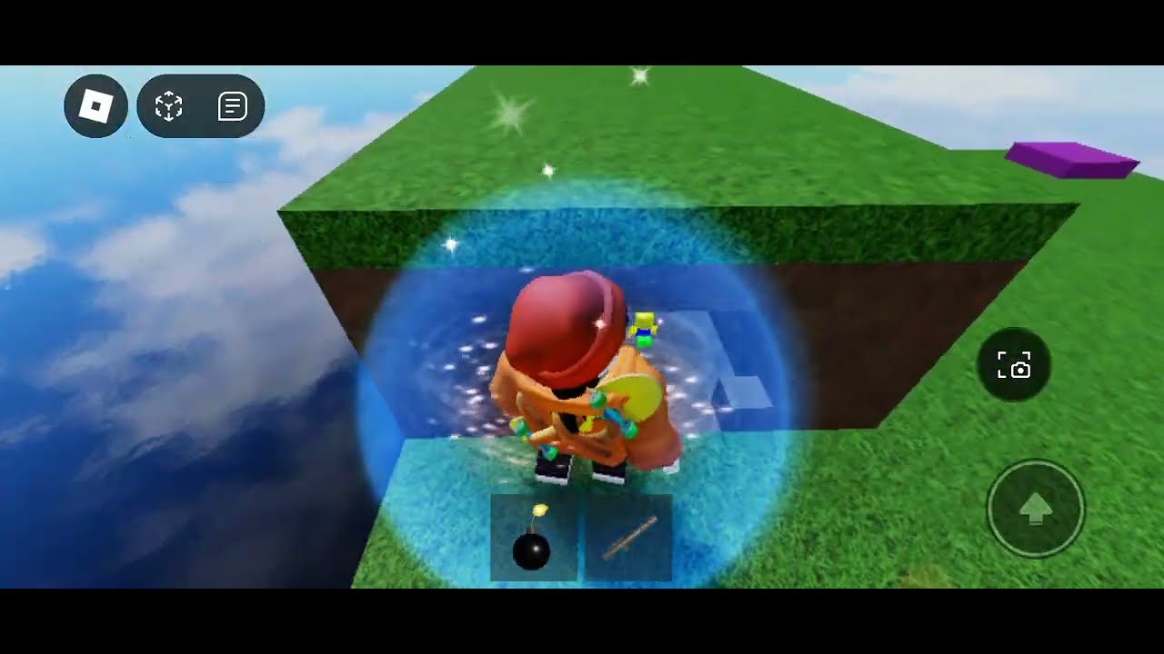 Pc out Tv roblox is fall all baby noob - YouTube