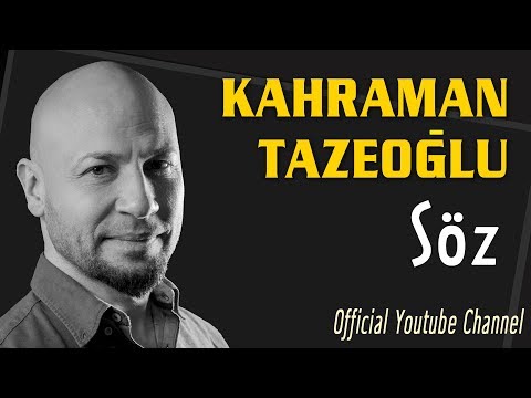 Kahraman Tazeoğlu - Söz (Official Audio)
